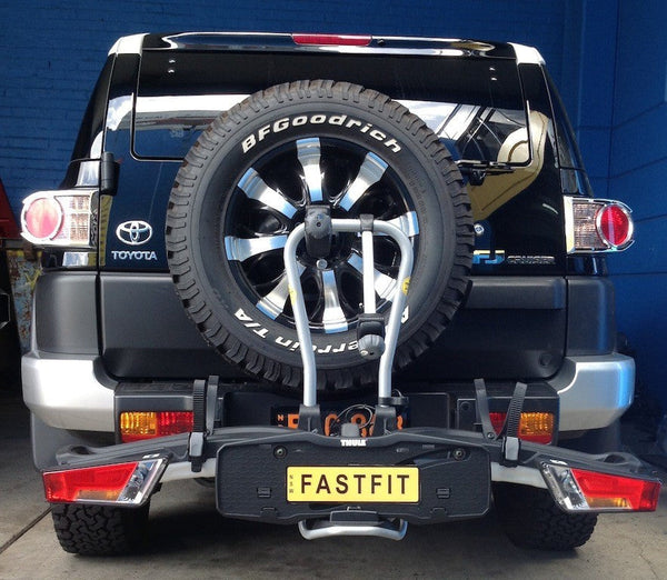 Thule EasyFold XT2 Towbar Mounted 2 x Bike Carrier - Custom Fitted Bull ...