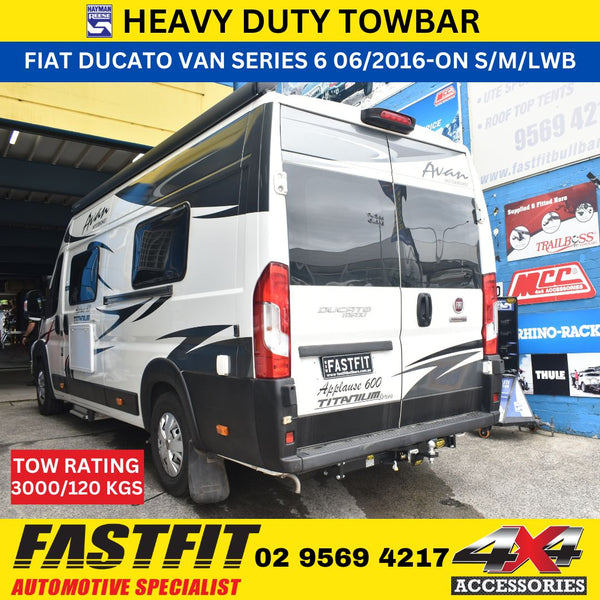 Hayman Reese Towbar to suit FIAT DUCATO VAN SERIES 6 S/M/LWB 06/2016-ON ...