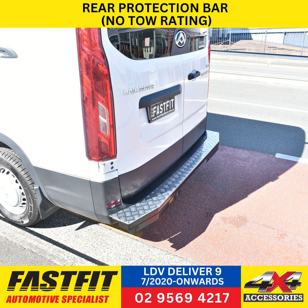 FASTFIT REAR PROTECTION BAR - NO TOW RATING - TO SUIT LDV DELIVER 9 7/ ...