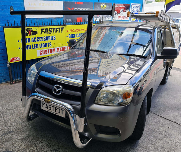 FastFit NUDGE BAR AND H-FRAME RACK TO SUIT ON MAZDA BT50 - Custom ...