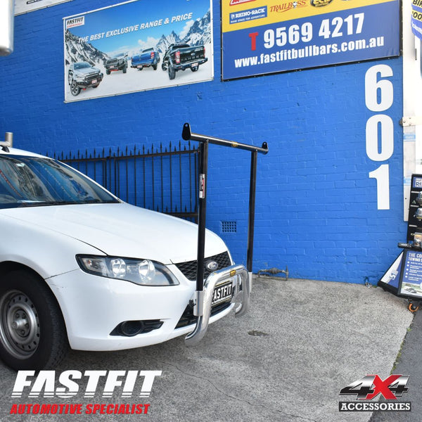 FASTFIT NUDGE BAR AND H-FRAME LADDER RACK TO SUIT ON FORD FALCON FG 07/ ...