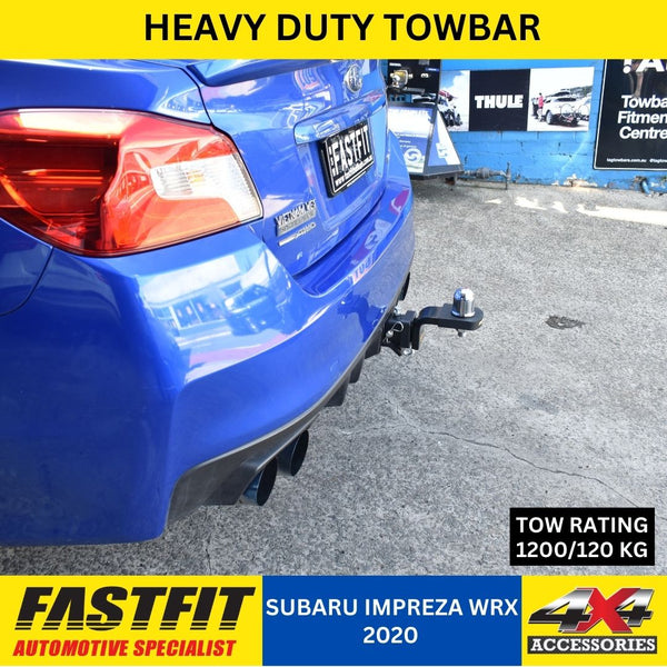 Fastfit Custom Design Towbar To Suit SUBARU IMPREZA WRX SEDAN 2020 ...
