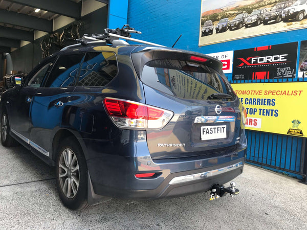 TRAILBOSS Towbar to suit NISSAN PATHFINDER R52 - Custom Fitted Bull ...
