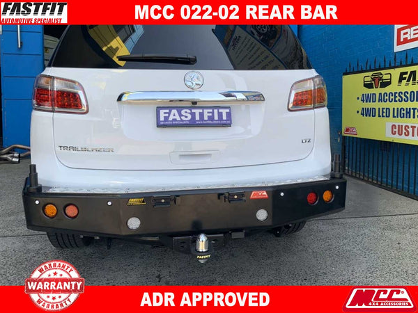 MCC 022-02 Rear Bar to suit Holden TrailBlazer 2013-2019 - Custom ...
