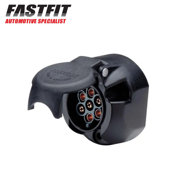 Narva Trailer Socket 7 Pin Round Plastic 82052BL - Custom Fitted Bull ...