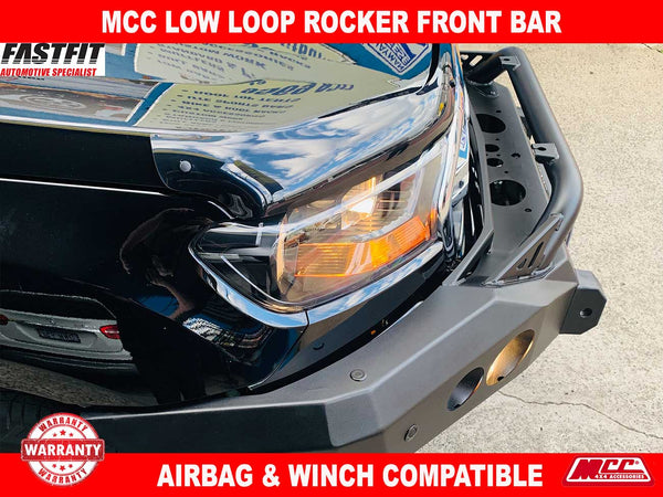 MCC 078-01 Single Low Loop Rocker Front Bar to suit Ford Ranger PX 2 ...