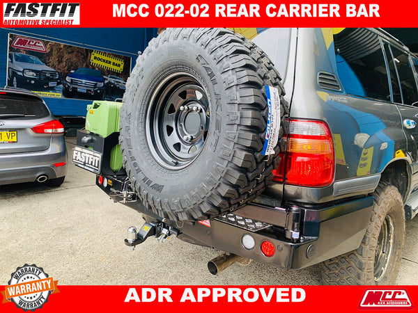 MCC 022-02 Single Wheel & Single Jerry Can Holder to suit Toyota Land ...