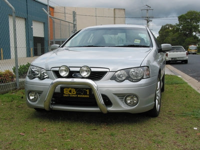 ECB NUDGE BAR (POLISHED FINISH) TO SUIT FORD FALCON BF XR EX TURBO 10 ...